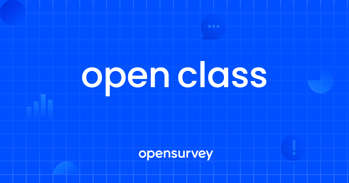 모두의 데이터 리터러시를 위한 오픈클래스 | 오픈서베이